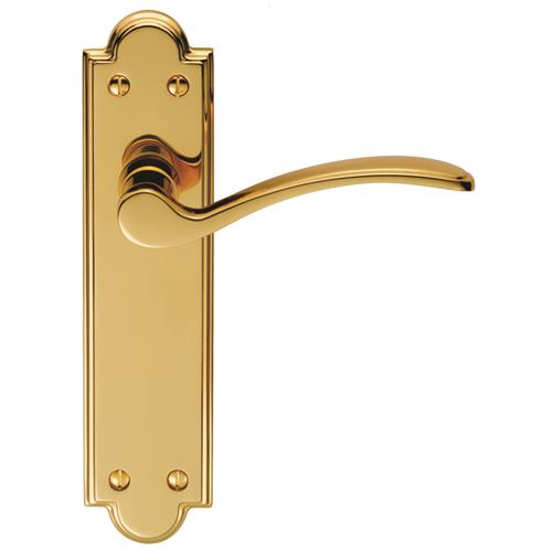 SEVILLE Lever On Plate Furniture - Lever Lock Short Plate