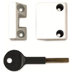 Yale 8K108 Sash Window Lock - 2 locks, 1 key