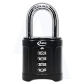 ASEC Open Shackle Combination Padlock - 55mm Open shackle