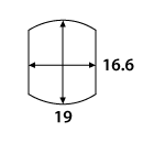 Ronis 19R2 Cam Lock - Extra key