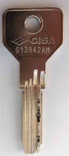 Cisa AM Series Key - CISA AM Keys
