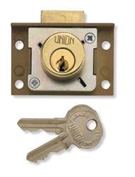UNION 4137 Cylinder Cupboard / Drawer Lock - 50mm PL KD Bagged