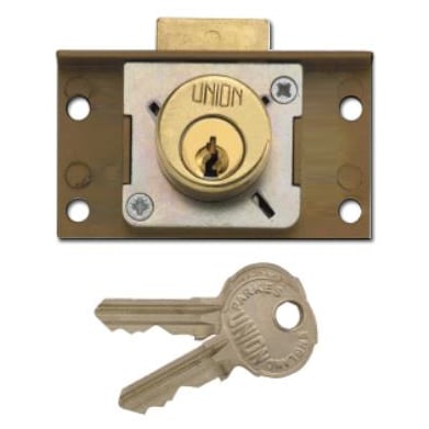 UNION 4137 Cylinder Cupboard / Drawer Lock - 50mm PL KD Bagged