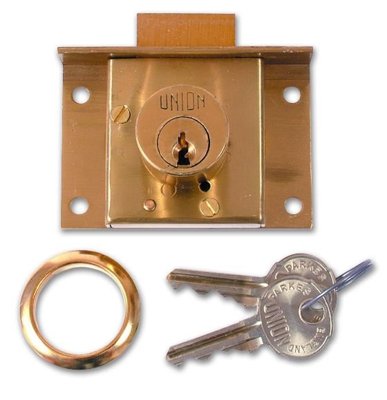 UNION 4003 Cylinder Till Lock - 64mm PL KD Bagged