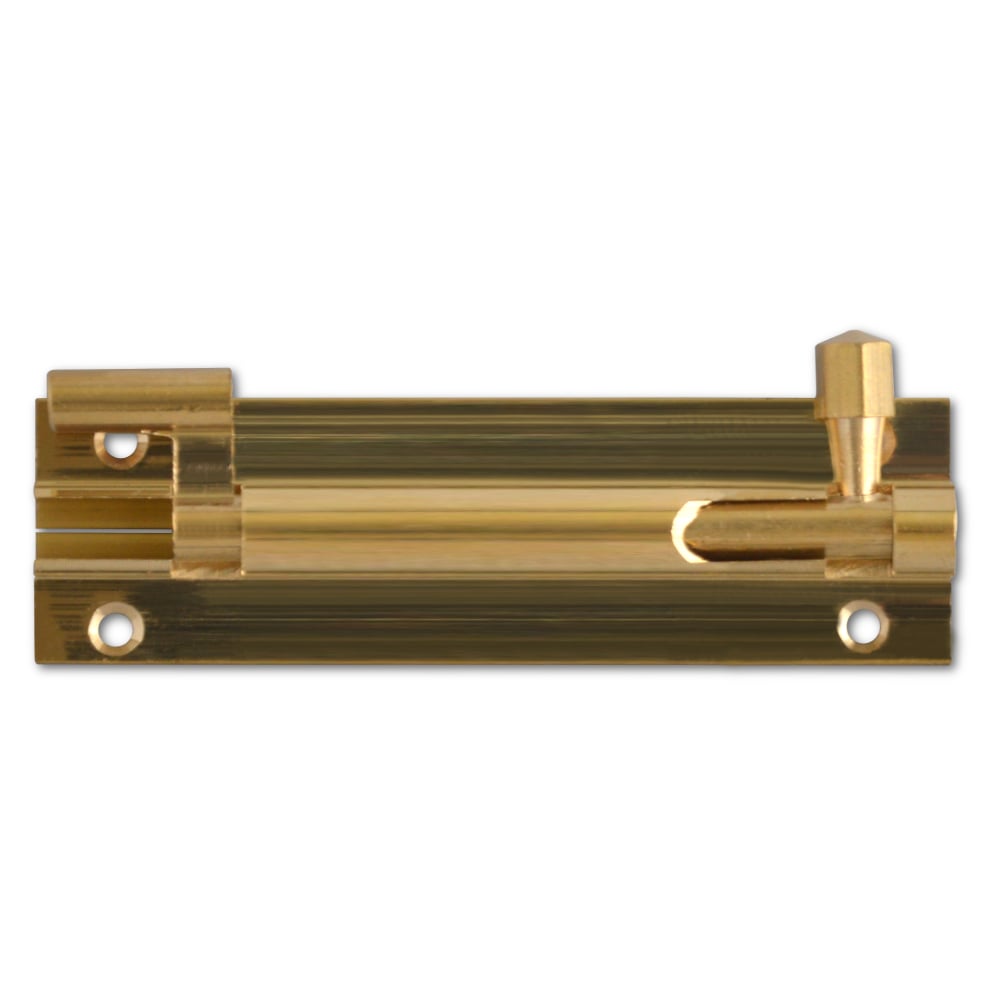 ASEC Brass Necked Barrel Bolt - 50mm Visi