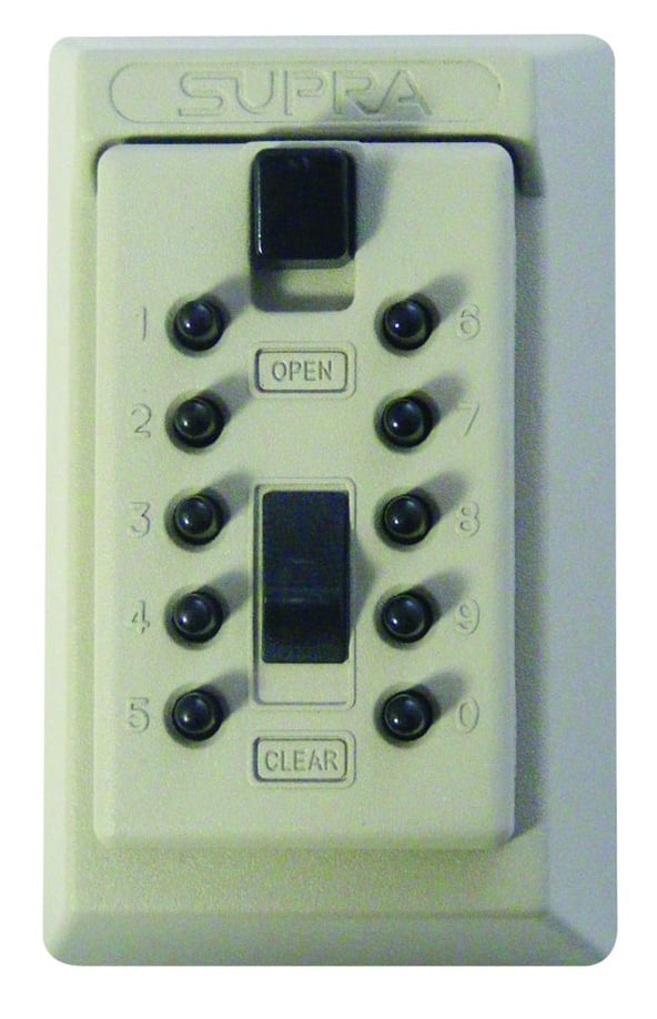 SUPRA 001409 Key Safe Complete With Cover - GRY Boxed