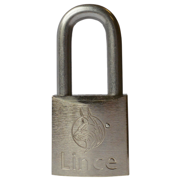 LINCE Nautic Brass Body Corrosion Resistant Long Shackle Padlock - 30mm ...