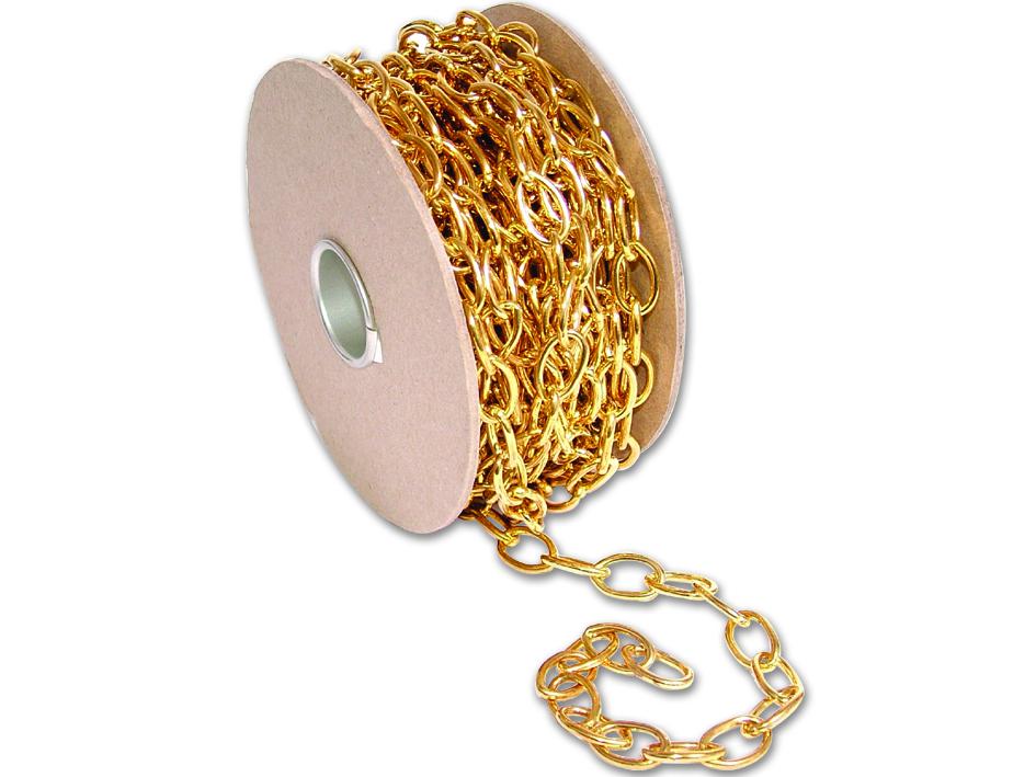 ENGLISH CHAIN 331 Brass Oval Chain - 12mm PB