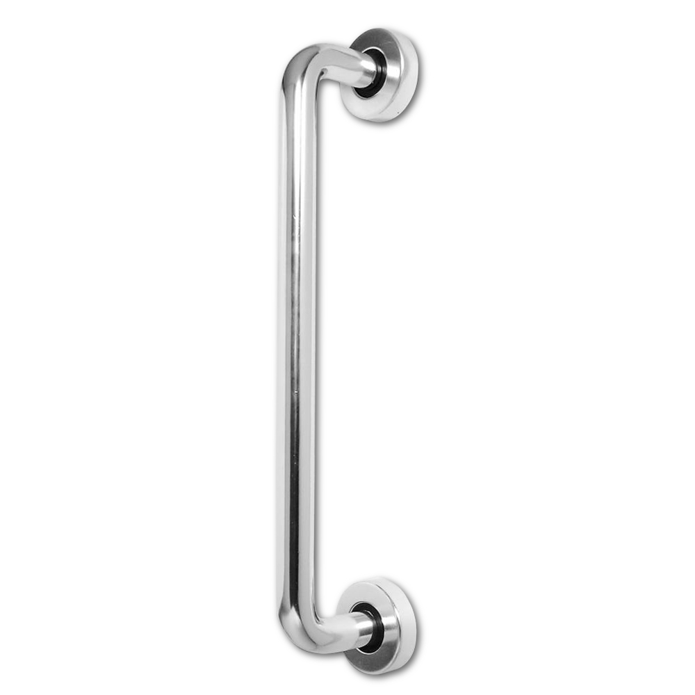 ASEC Bolt Fix Round Rose Aluminium Pull Handle - AS4012