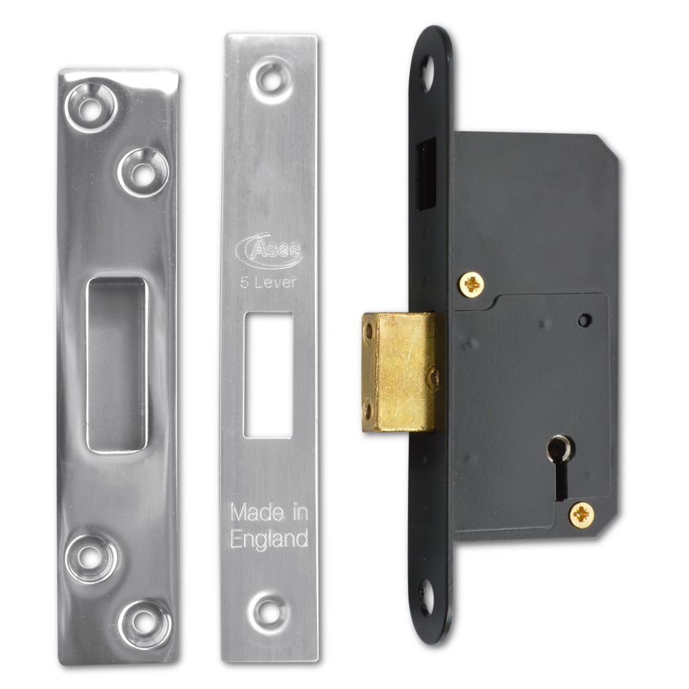 ASEC 50mm 5 Lever Deadlock - AS11354