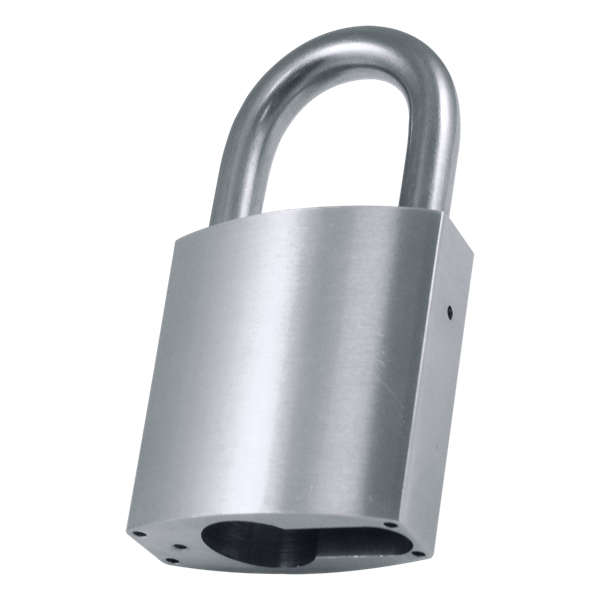 EVVA HPM Open Shackle Padlock Without Cylinder - L24783