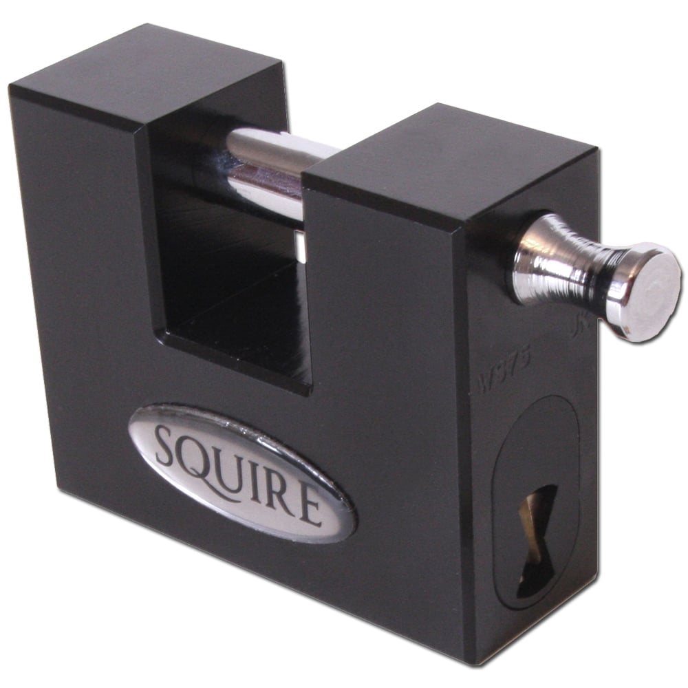 SQUIRE Stronghold WS75 Steel Container Sliding Shackle Padlock - L22426